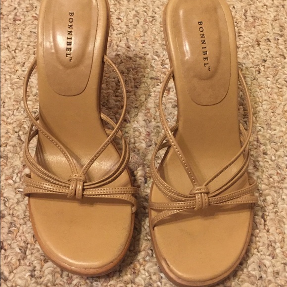 Bonnibel | Shoes | Camel Colored Heels | Poshmark